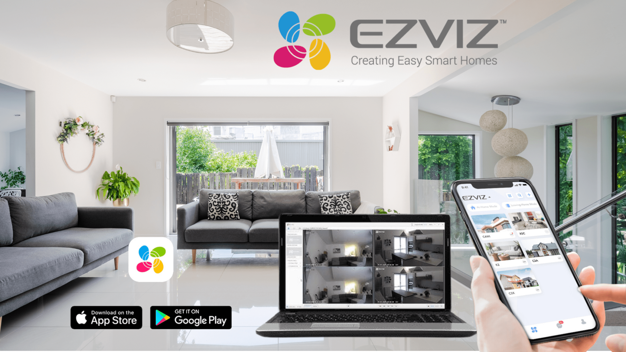 Aplicación EZVIZ: Control Total de tu Seguridad Desde tu Computadora y Celular - Ezviz Colombia